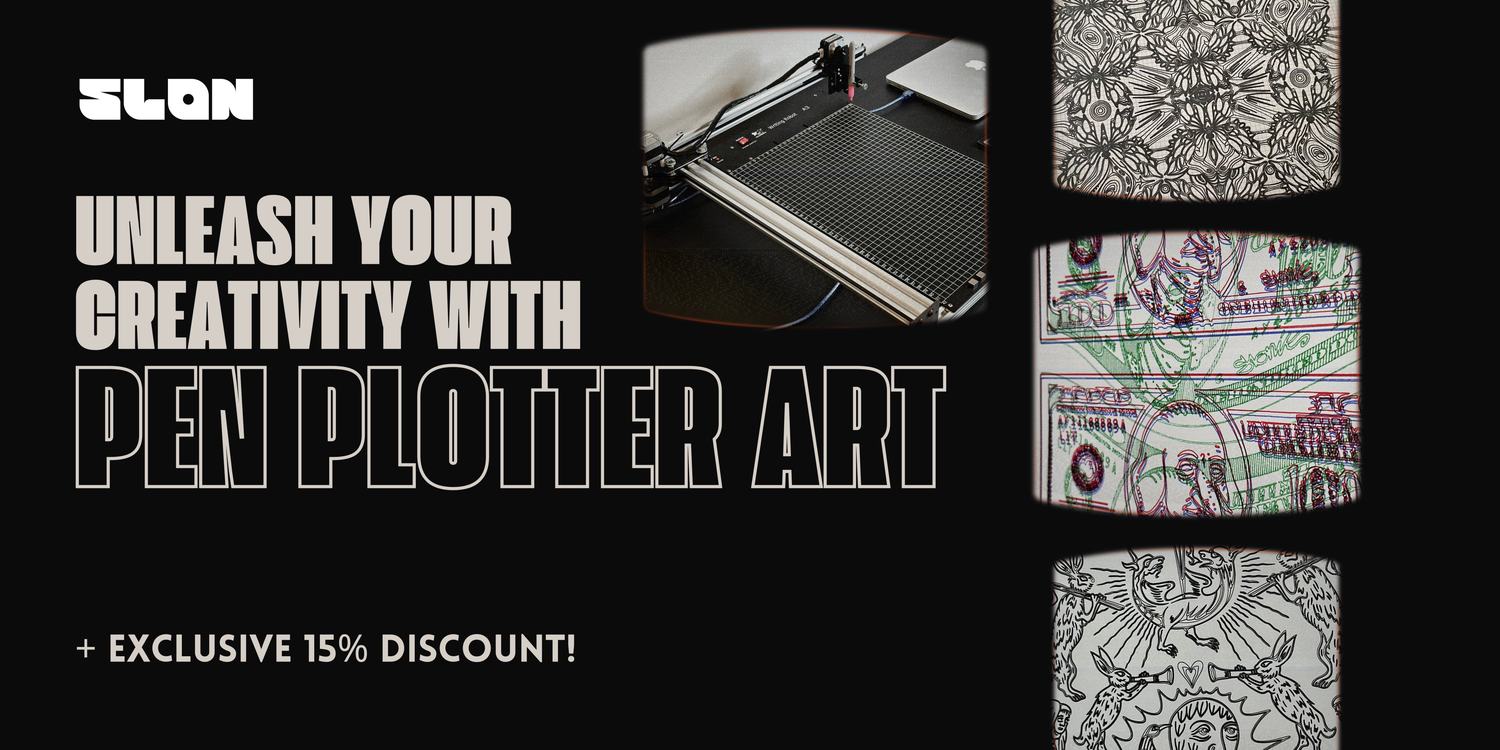 Pen Plotter Art – The Real Slon